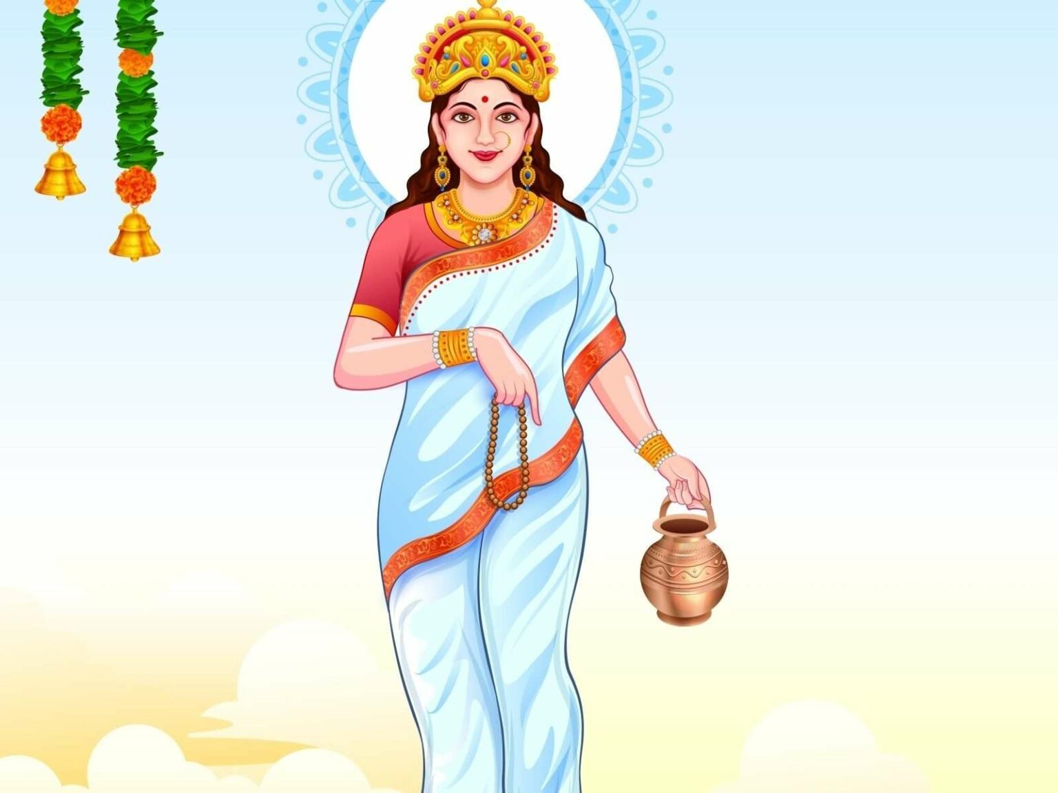 Navratri Day 2: Maa Brahmacharini, Date, Tithi, Colour - Navratri 2023