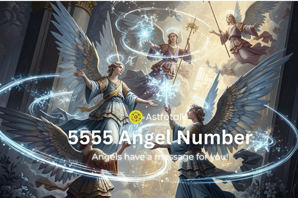 5555 Angel Number Meaning: Love, Career & Twin Flame - AstroTalk Blog ...